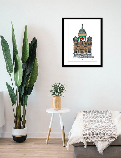 Limited Edition Art Print: QVB – Squidinki